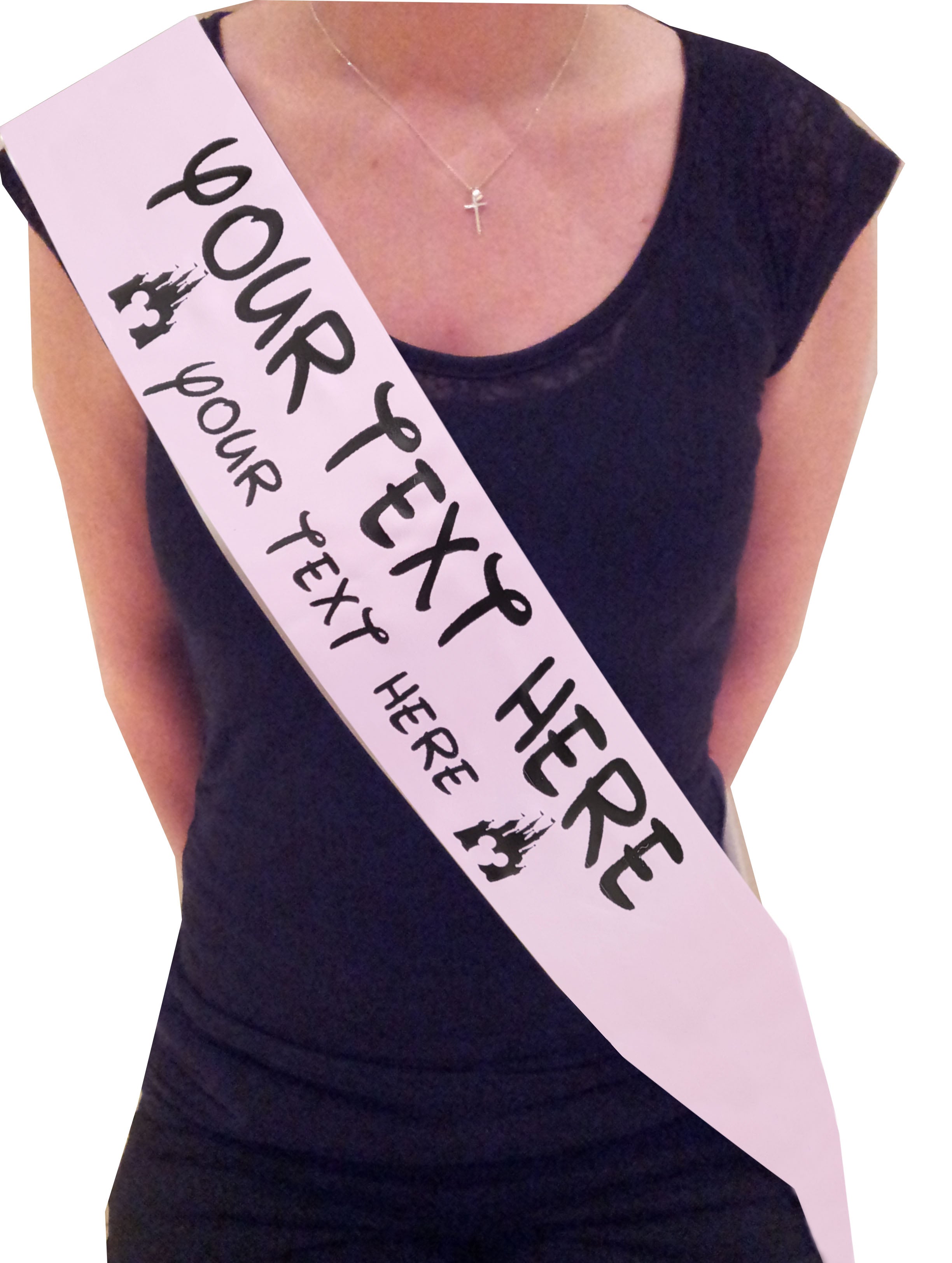 Design your own Personalised Sash with Castle Graphic