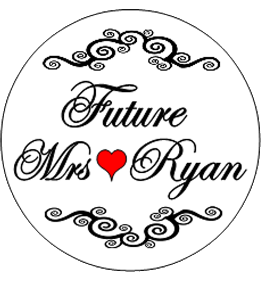 Future Mrs Hen Party Personalised Badge White