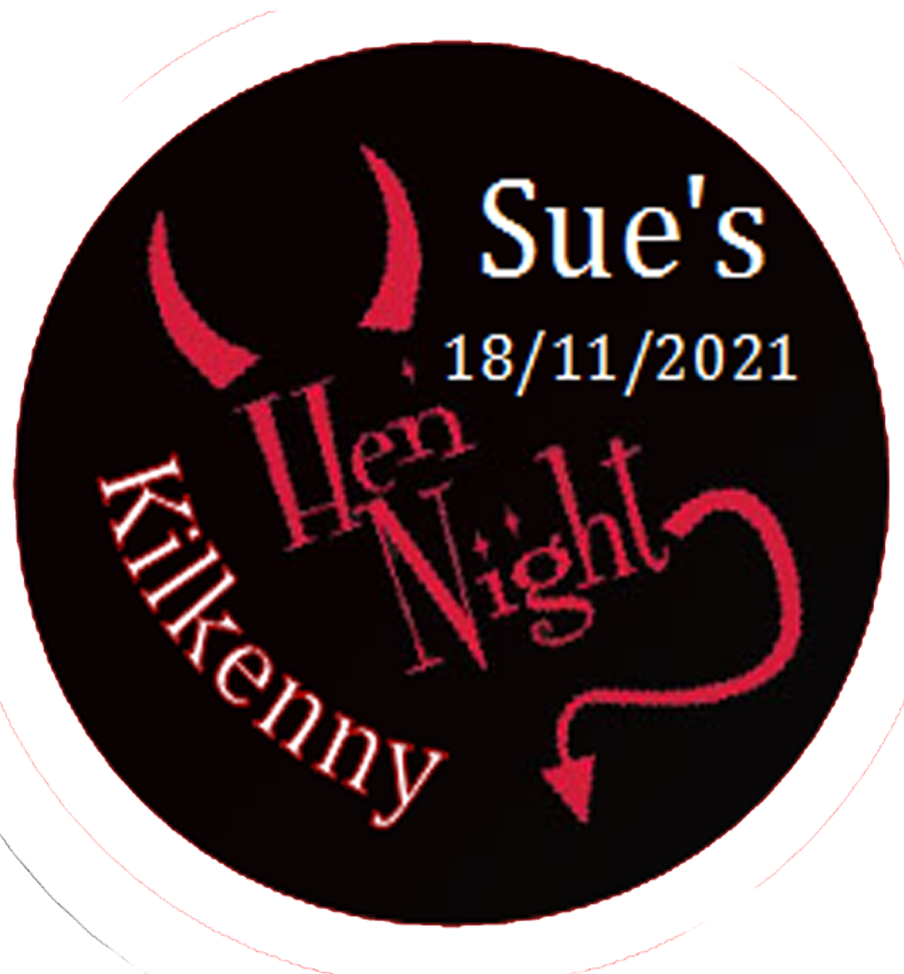 Personalised Devil Hen Party Badge