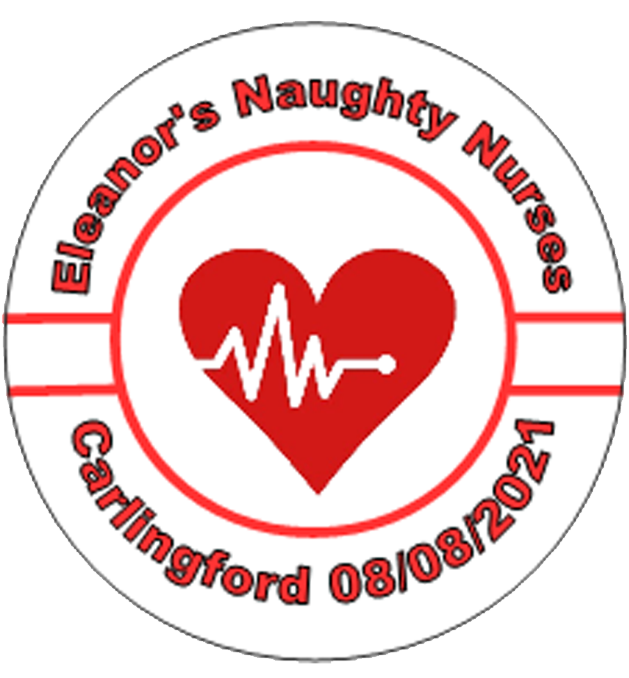 Naughty Nurse Personalised Hen Party Badge