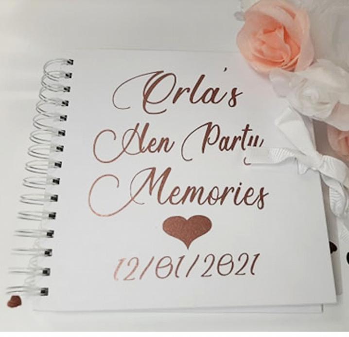 Hen Party Memory Book – Custom Cover