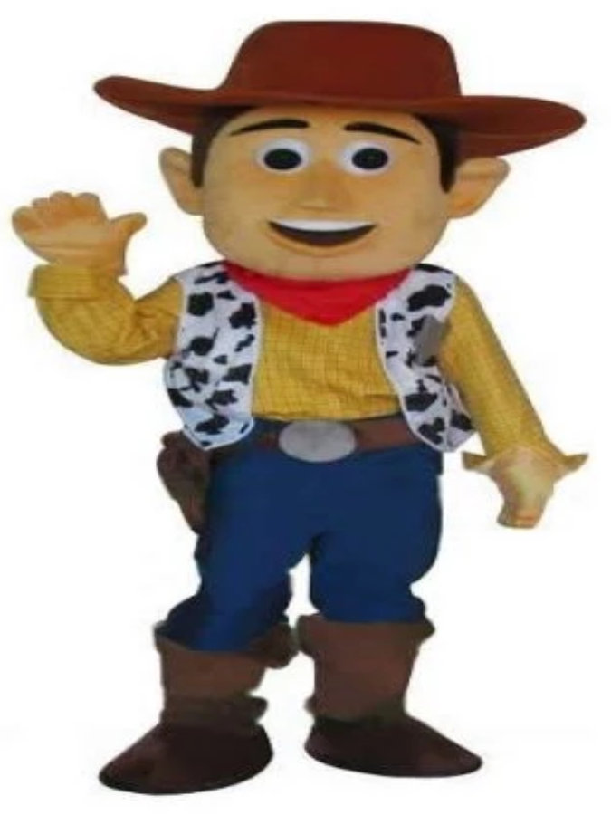Woody Mascot look a Costume Hire